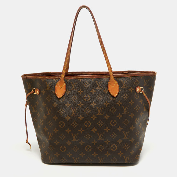 Louis Vuitton | Bags | Louis Vuitton Monogram Canvas Neverfull Mm Bag ...